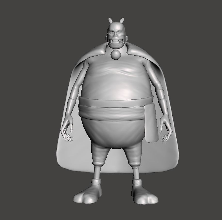Buchi - Black Cat Pirates 3D Model 3D model 3D printable | CGTrader