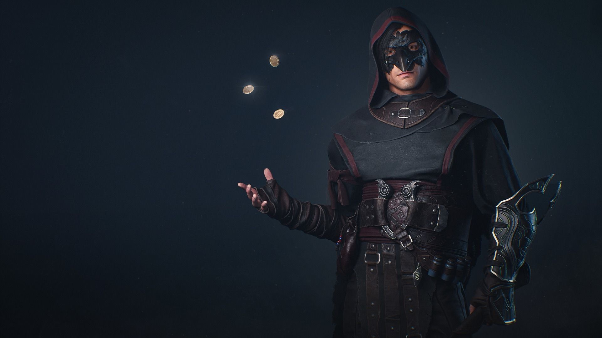 3D model Rogue Assassin Male character VR / AR / low-poly | CGTrader