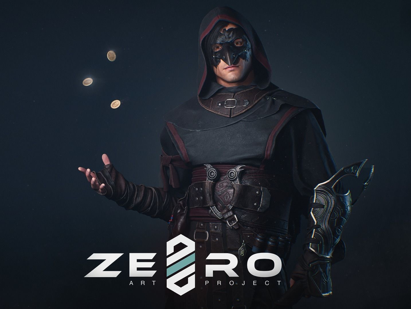 3D model Rogue Assassin Male character VR / AR / low-poly | CGTrader