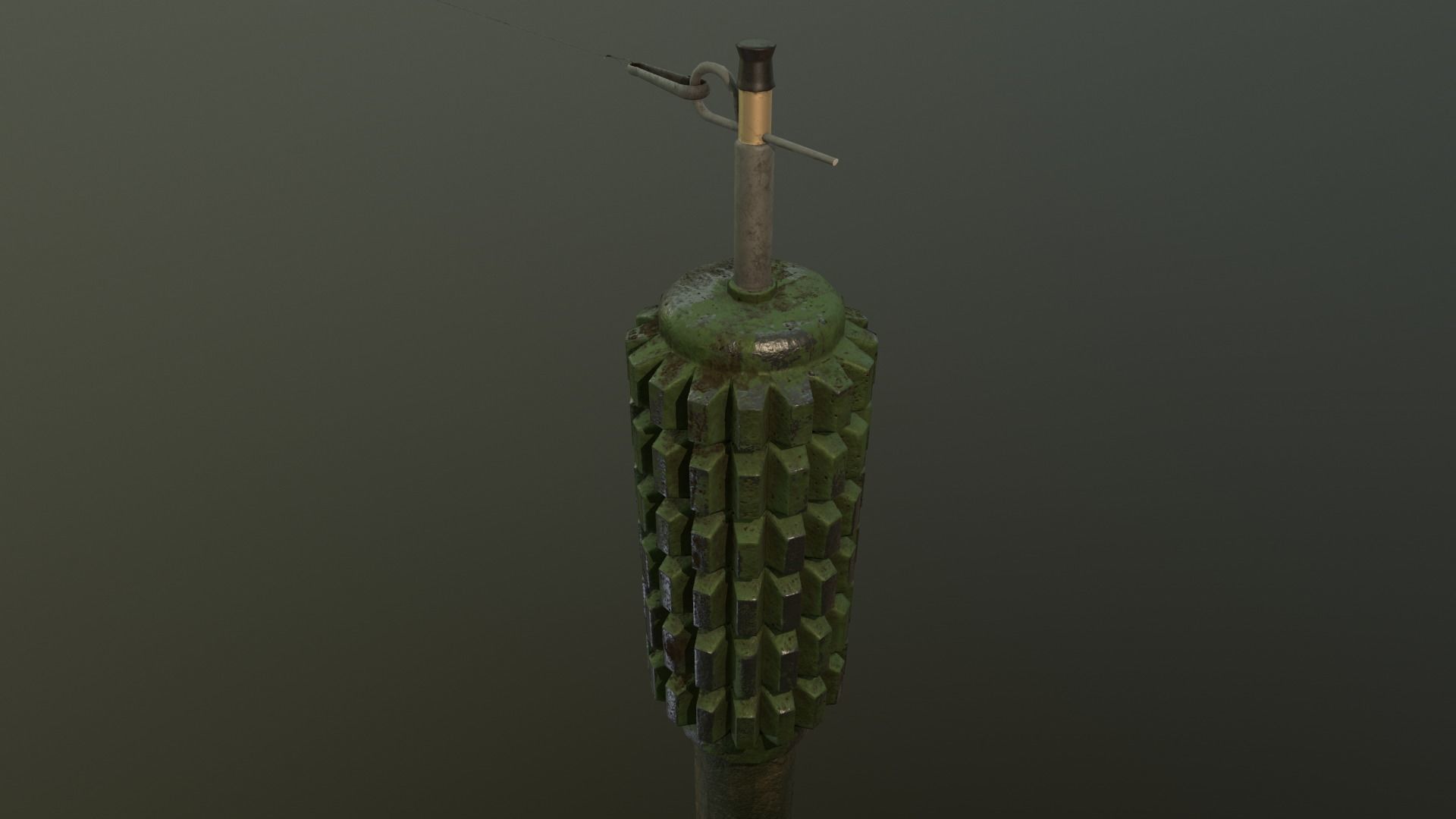 3D model Soviet Land Mine POMZ-2 VR / AR / low-poly | CGTrader