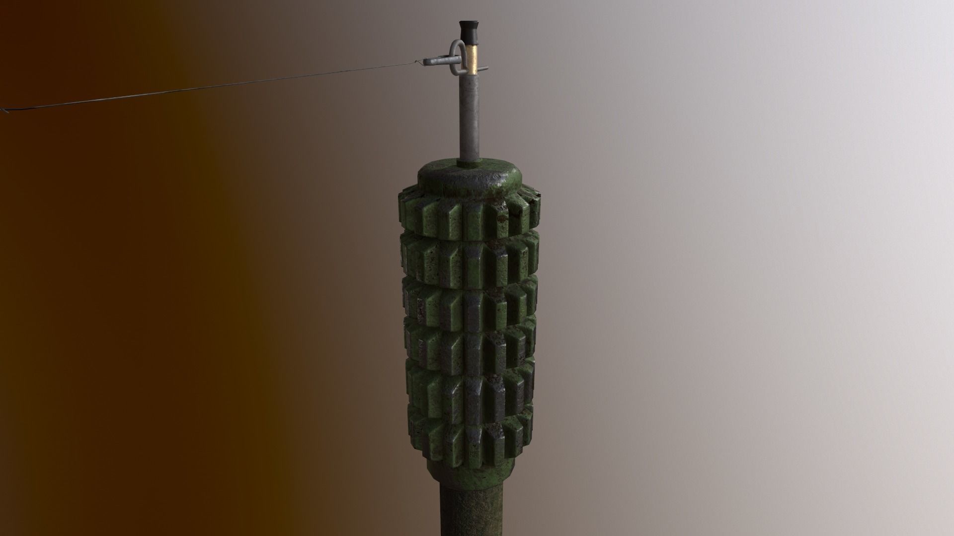3D model Soviet Land Mine POMZ-2 VR / AR / low-poly | CGTrader