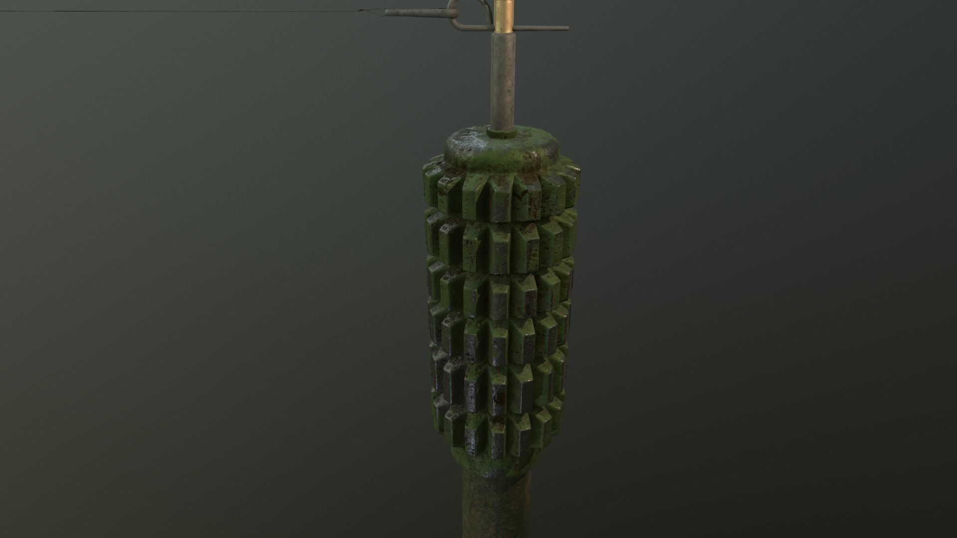 3D model Soviet Land Mine POMZ-2 VR / AR / low-poly | CGTrader