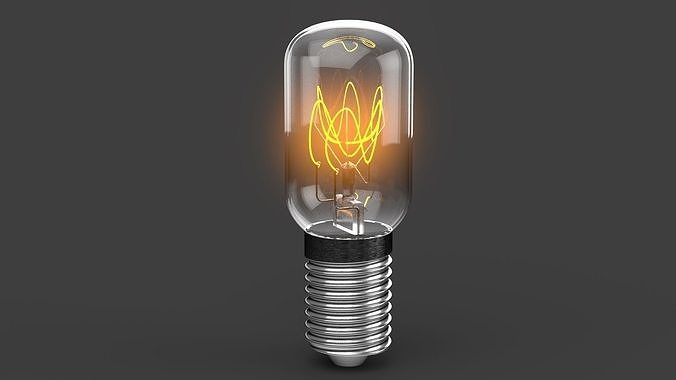 Small classic light bulb free 3D model | CGTrader
