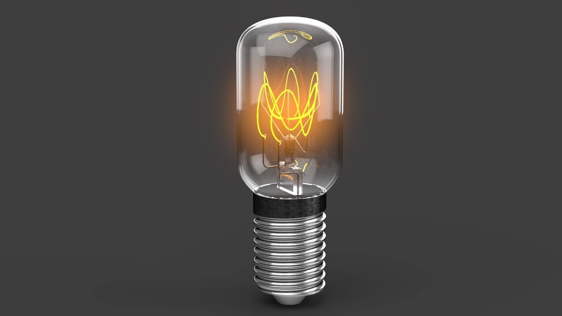 Small classic light bulb free 3D model | CGTrader