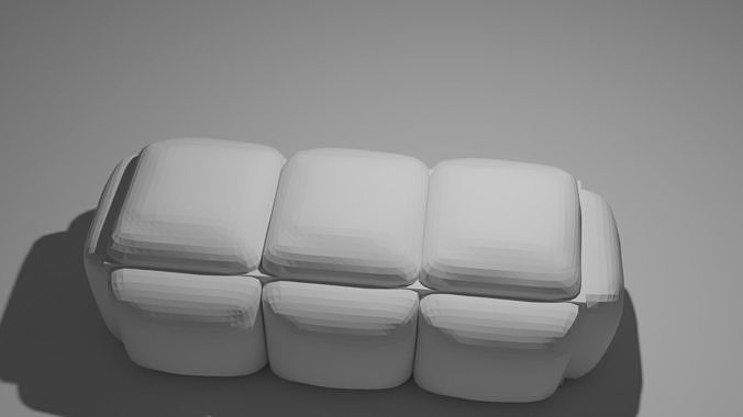 normal sofa free 3D model | CGTrader