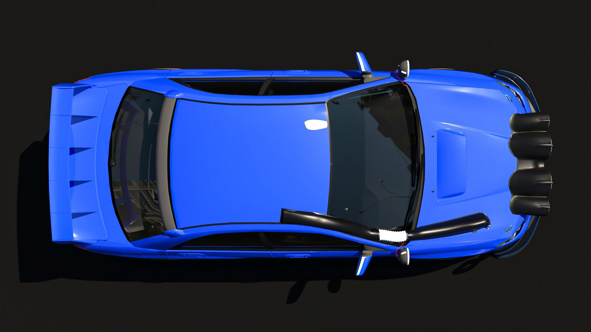 Subaru Impreza WRX STi Realistic 3D model | CGTrader