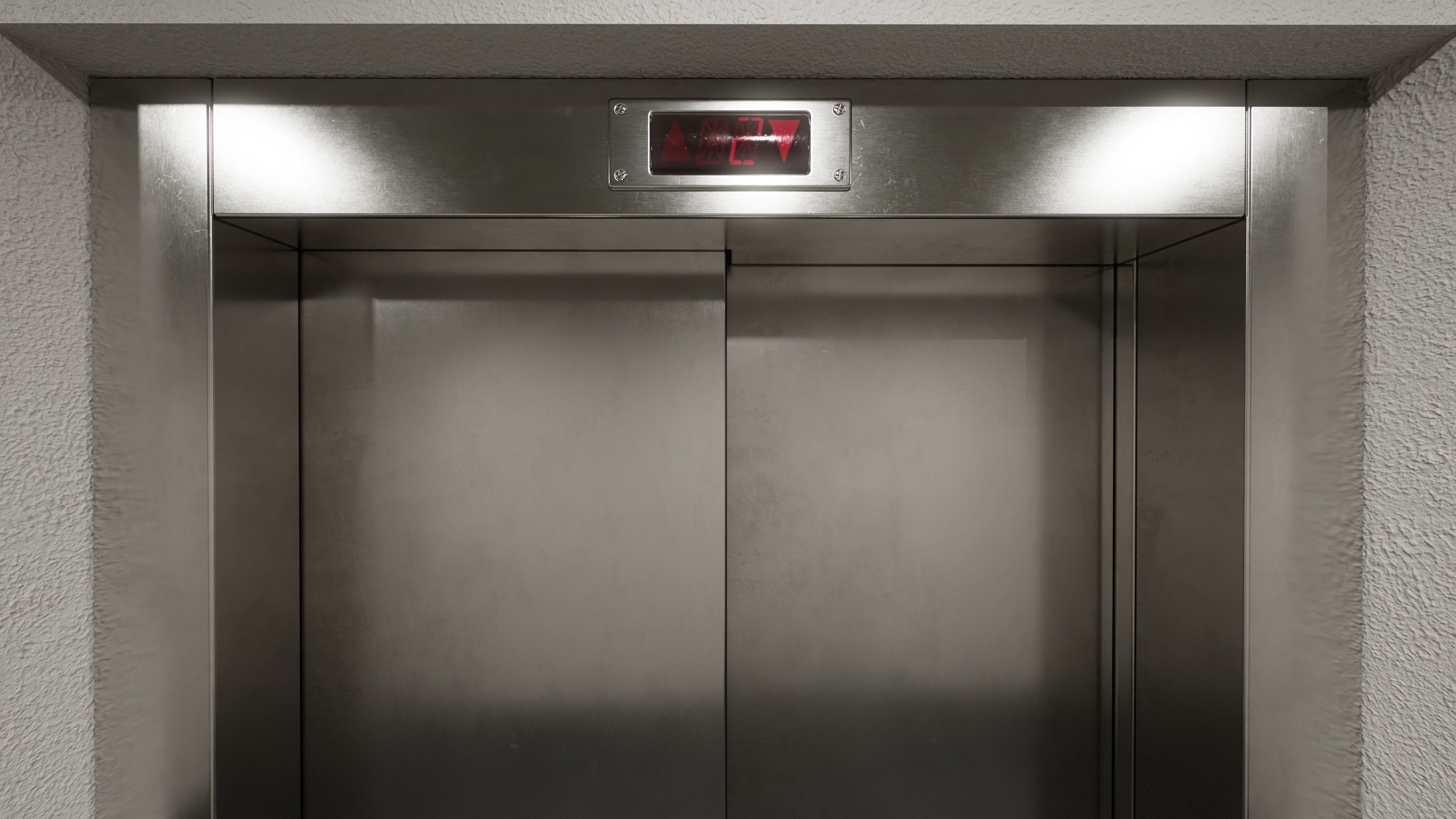 3D model Real-time Elevator Cab Interior VR / AR / low-poly | CGTrader