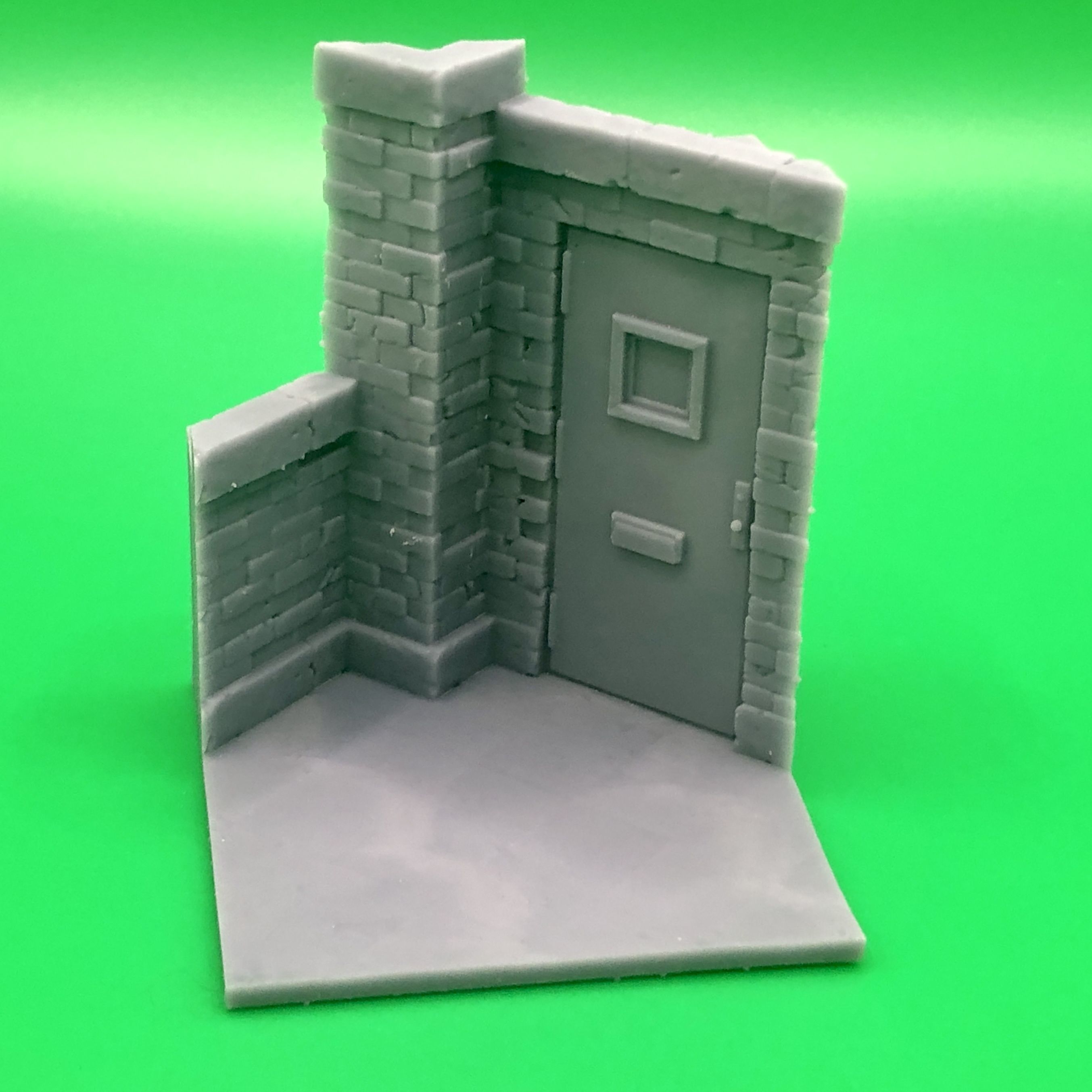 DIORAMA BASE MODERN URBAN CORNER 1-35 SCALE MINIATURE SCENERY 3D model ...