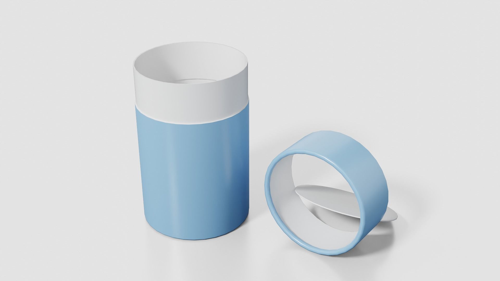 3D model Rounded Carton Cardboard Box 3d model and Animation VR / AR ...