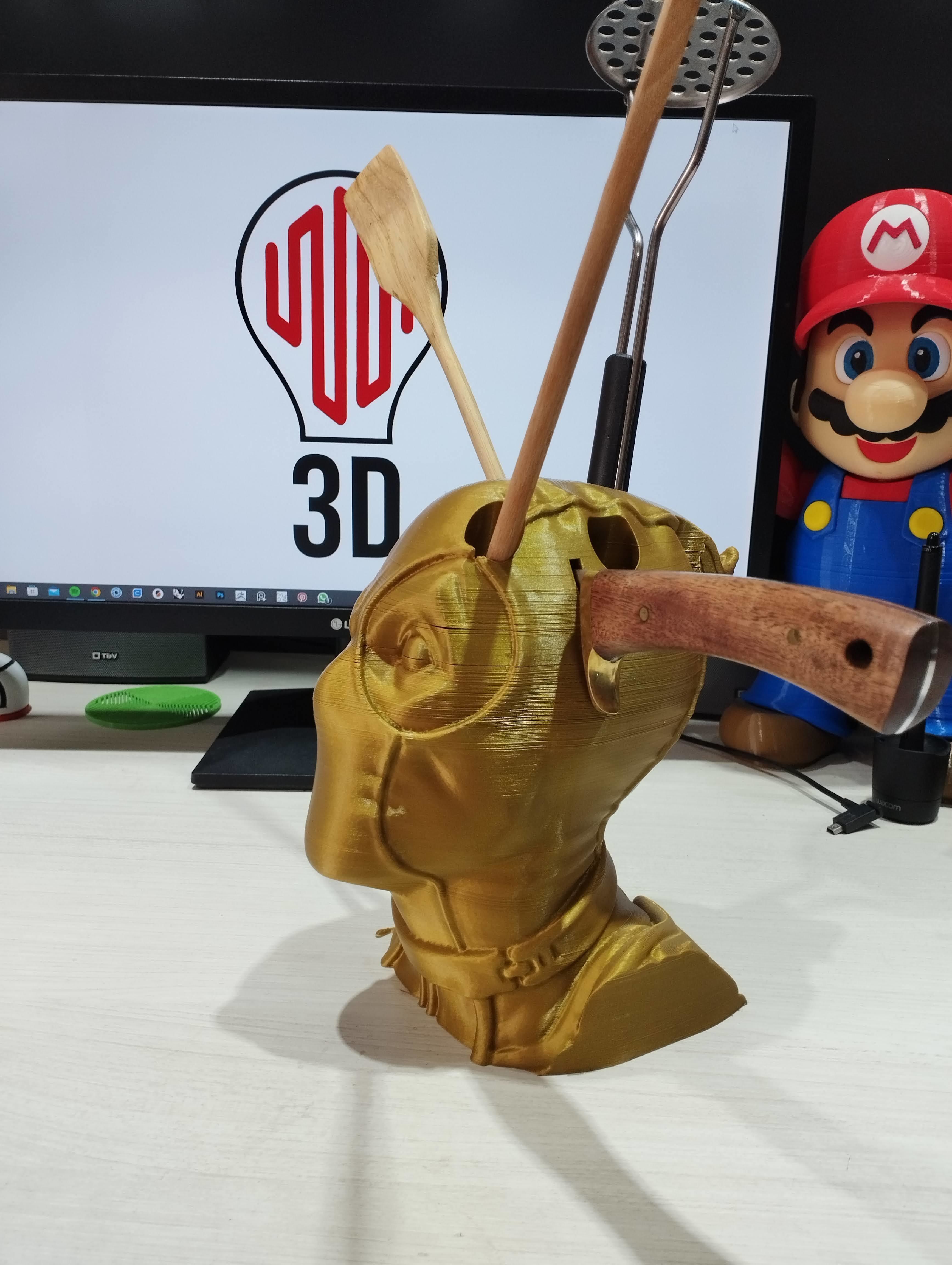 Deadpool Head free 3D model 3D printable | CGTrader