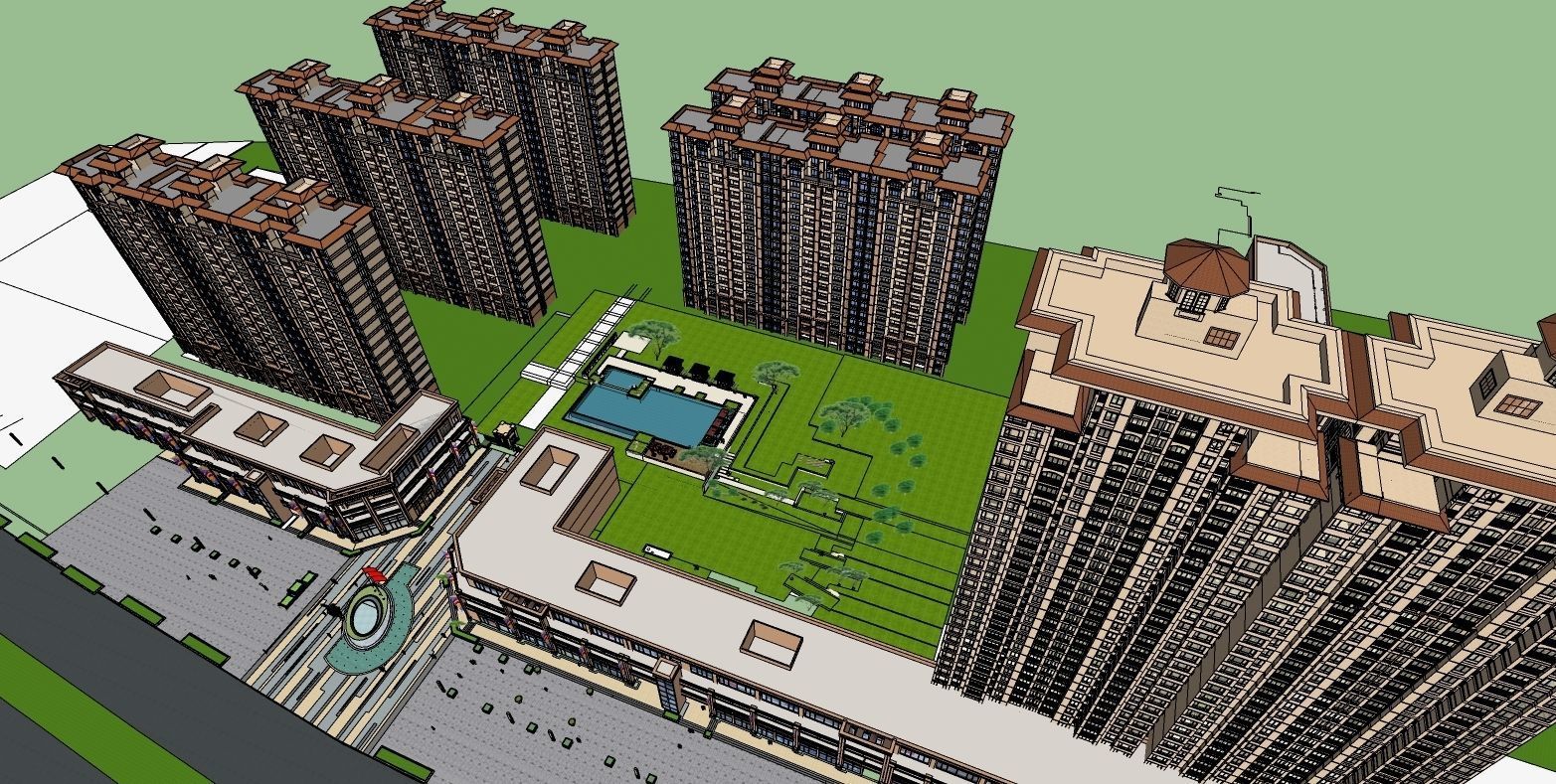 Modern Shopping Mall 3D Model 3D model | CGTrader
