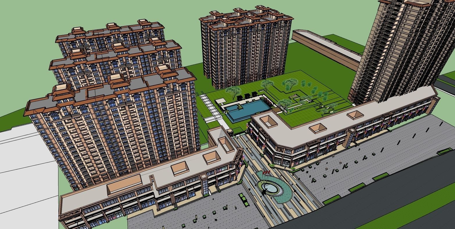 Modern Shopping Mall 3D Model 3D model | CGTrader