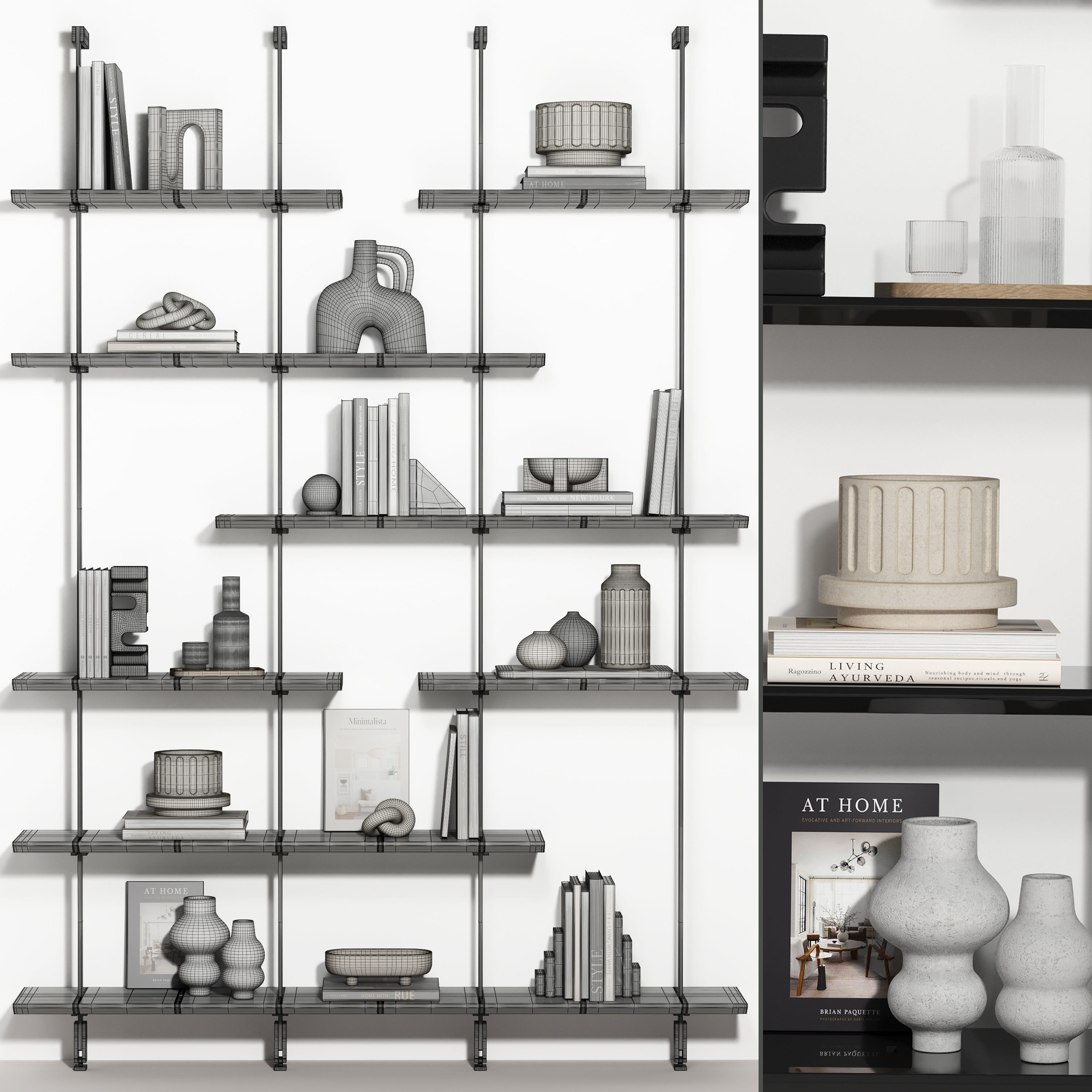 Rack 02 - Decor 34 3D model | CGTrader