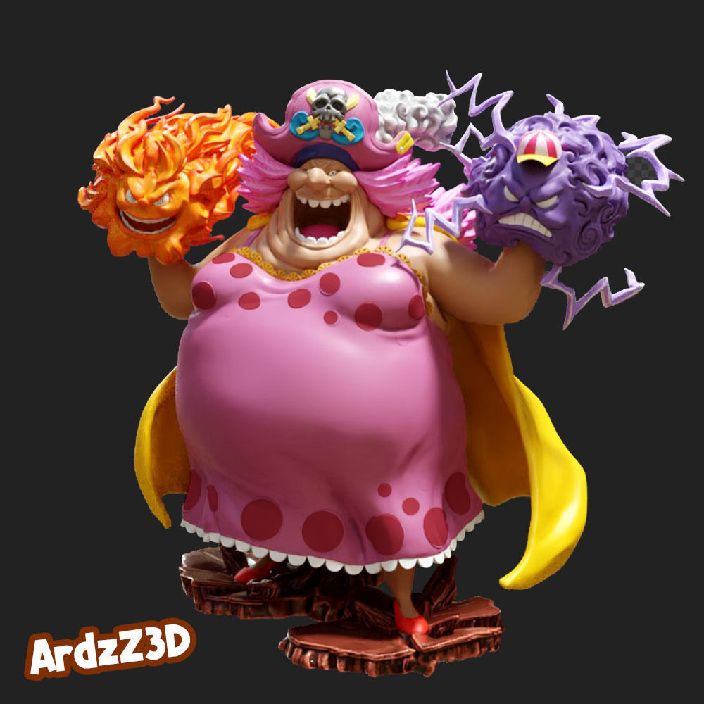 Bigmom Charlotte Linlin One Piece 3D model 3D printable | CGTrader