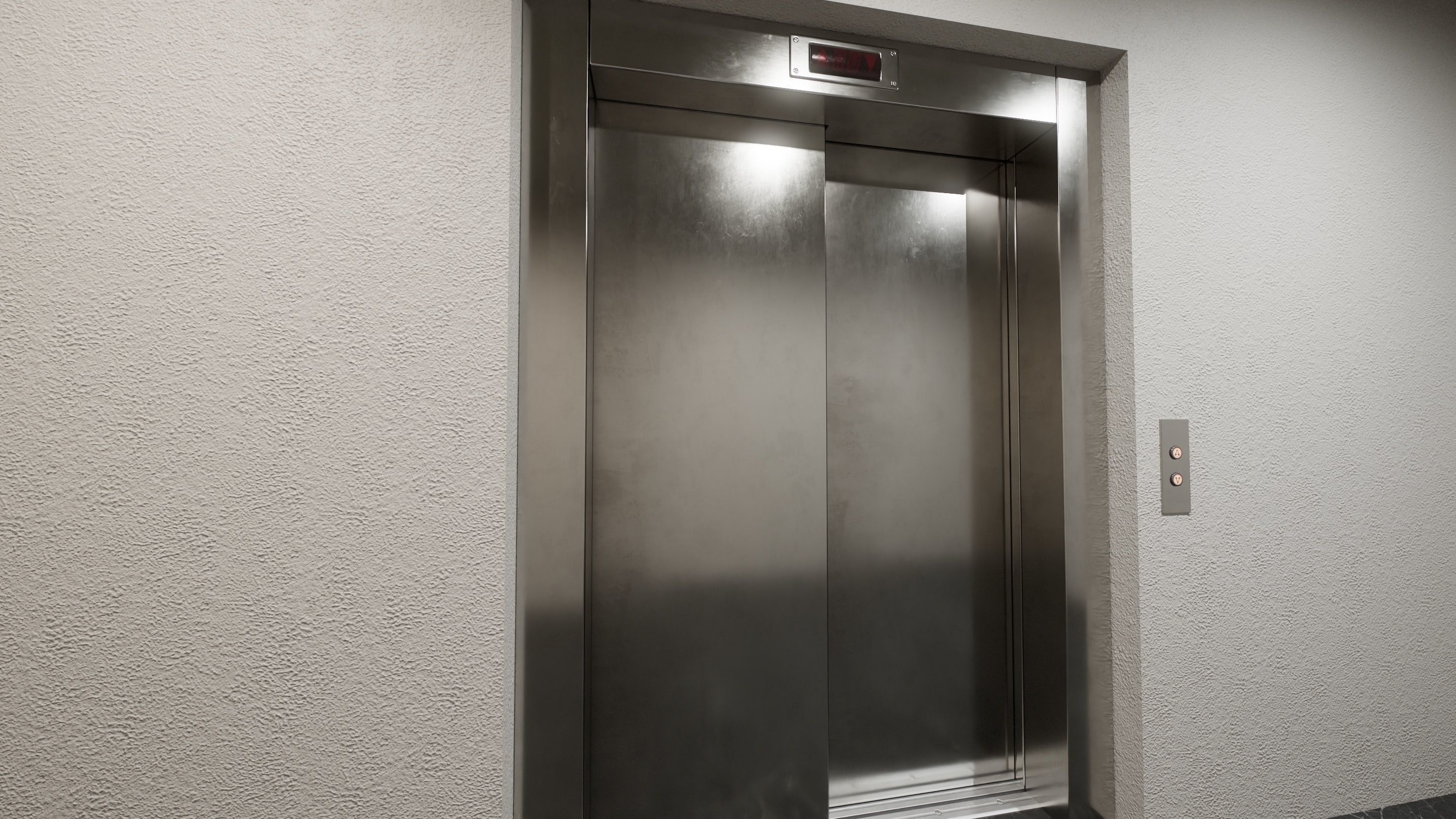 3D model Real-time Elevator Cab Interior 02 VR / AR / low-poly | CGTrader