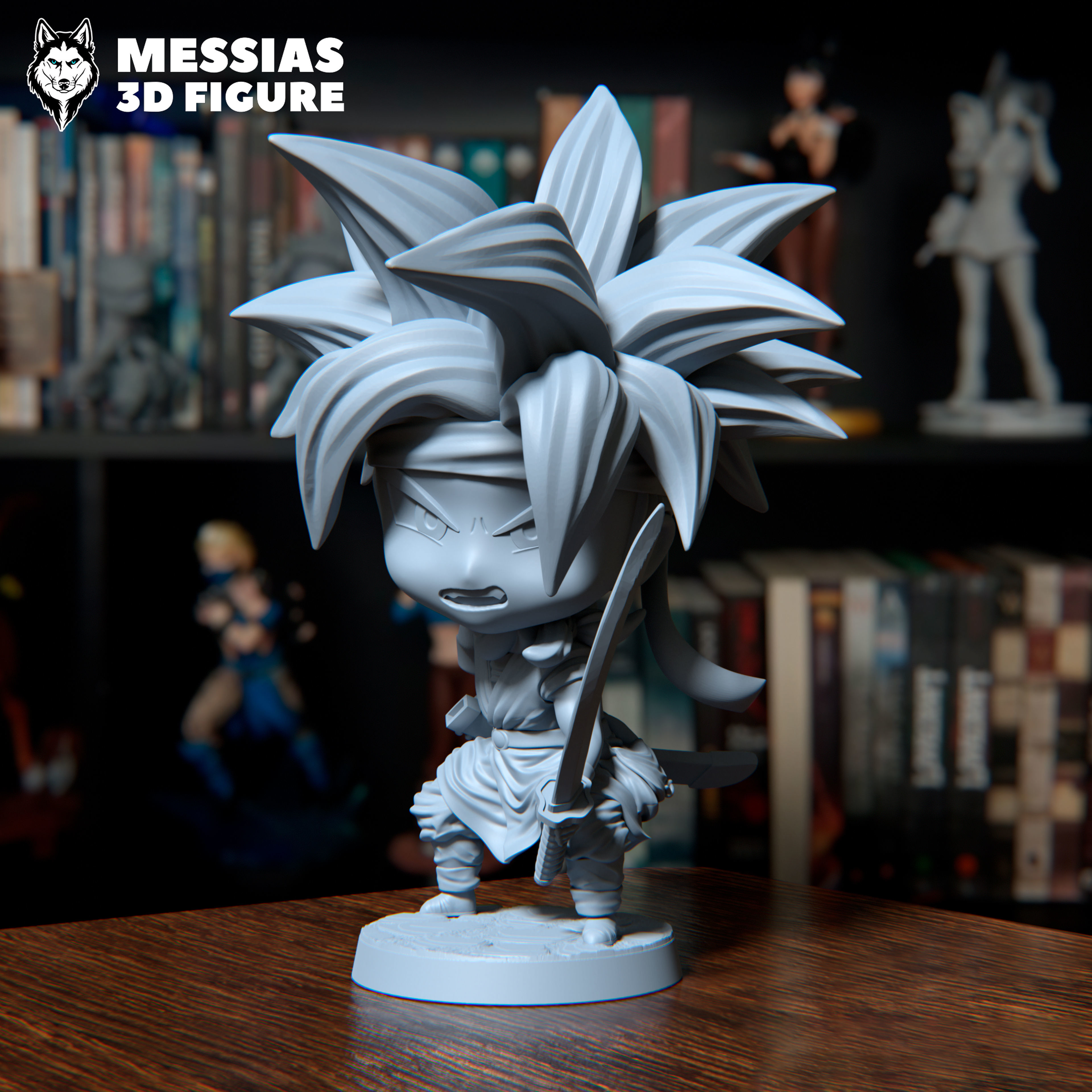 Chibi Chrono Trigger 3D model 3D printable | CGTrader