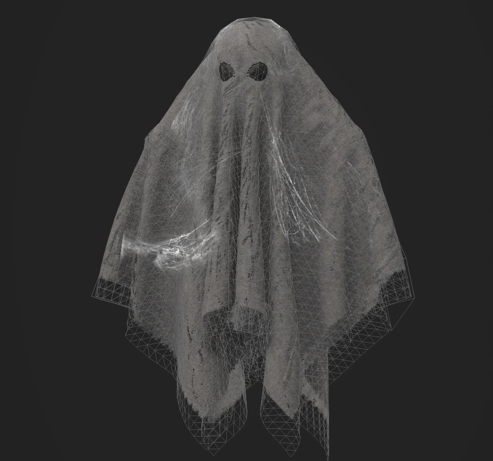 Ghost free VR / AR / low-poly 3D model | CGTrader