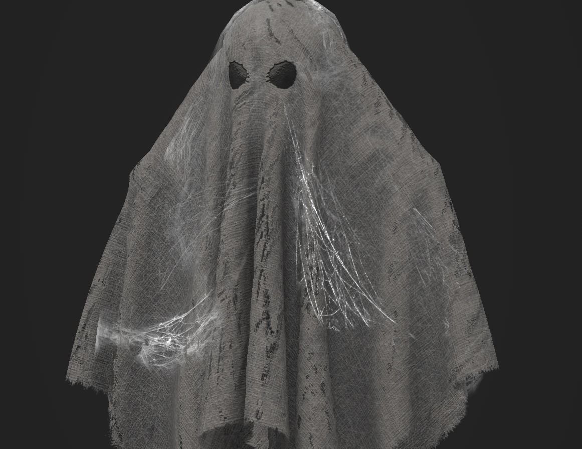 Ghost free VR / AR / low-poly 3D model | CGTrader