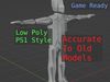 PS1 Humanoid Base Model free VR / AR / low-poly 3D model rigged | CGTrader