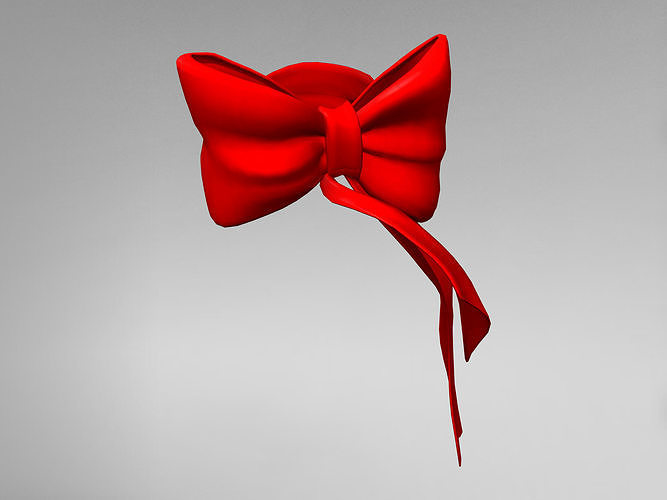 3D model Neck Bow VR / AR / low-poly | CGTrader