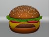 Burger free VR / AR / low-poly 3D model | CGTrader