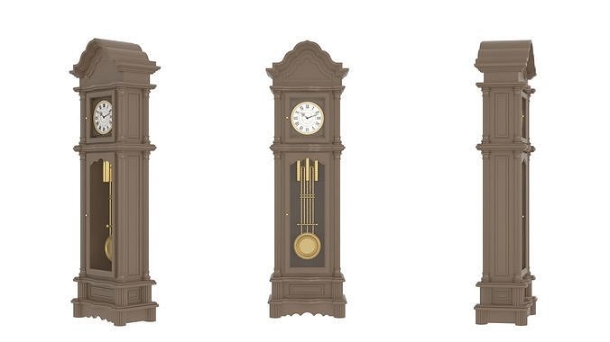 wall clock free 3D model | CGTrader