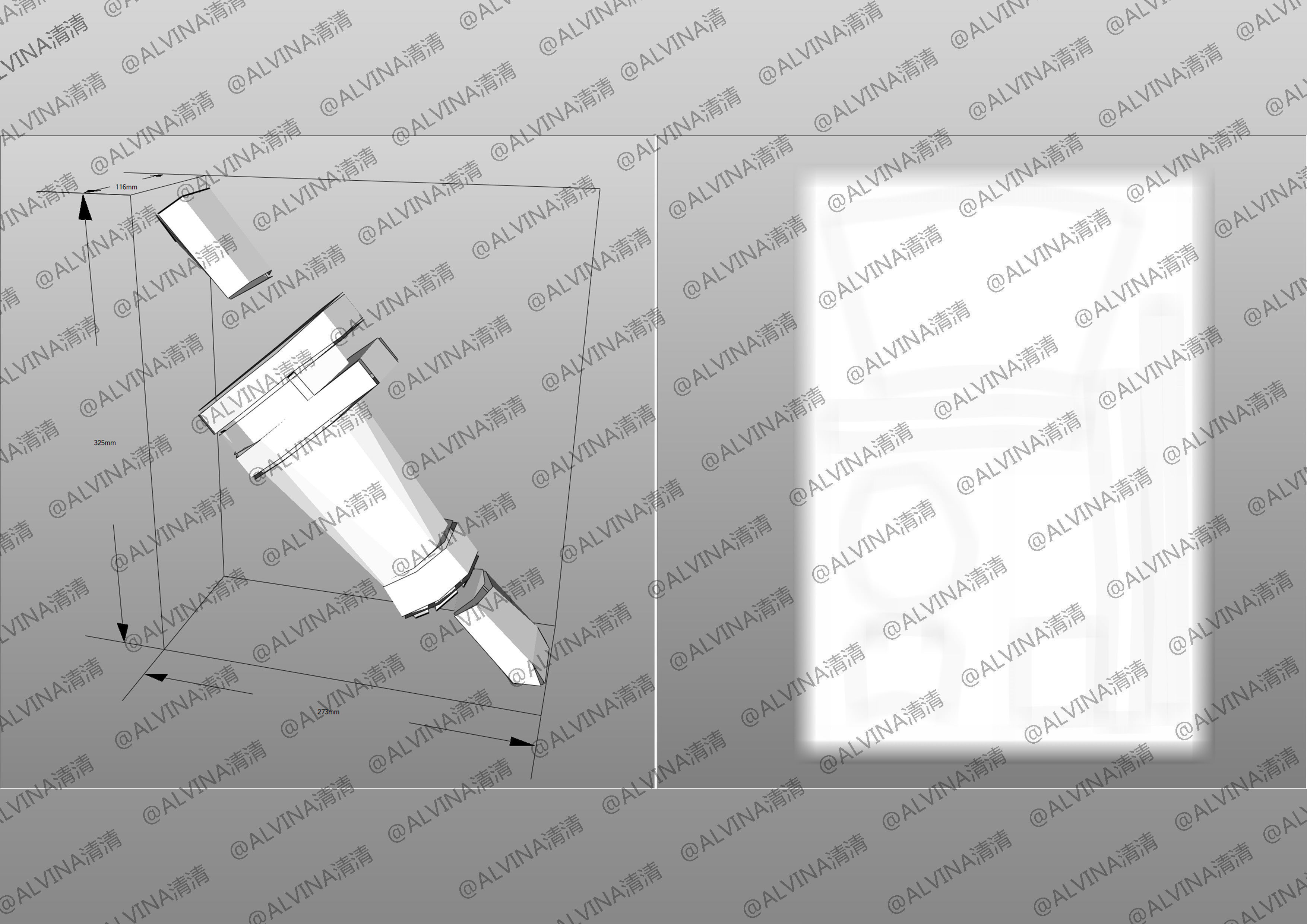 3D model Decade 21 Armor - DIY Cosplay Pepakura Foam Template VR / AR ...