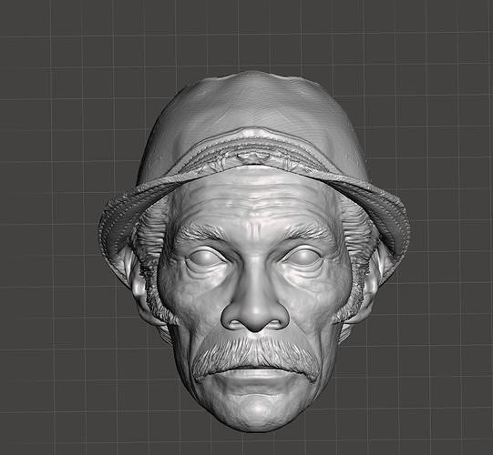 don ramon headsculpt 3D model 3D printable | CGTrader