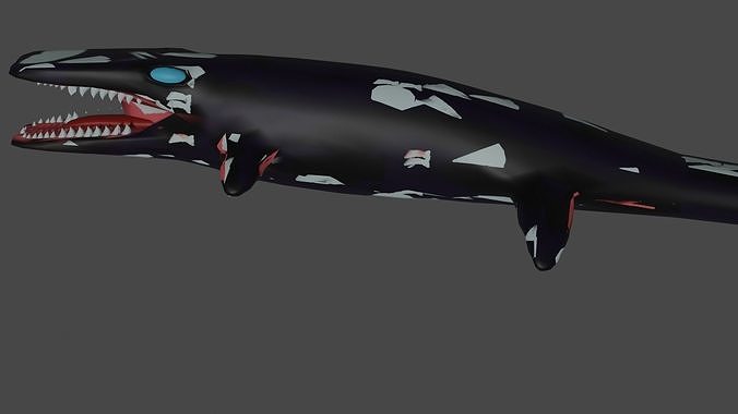 3D model sea creature VR / AR / low-poly | CGTrader
