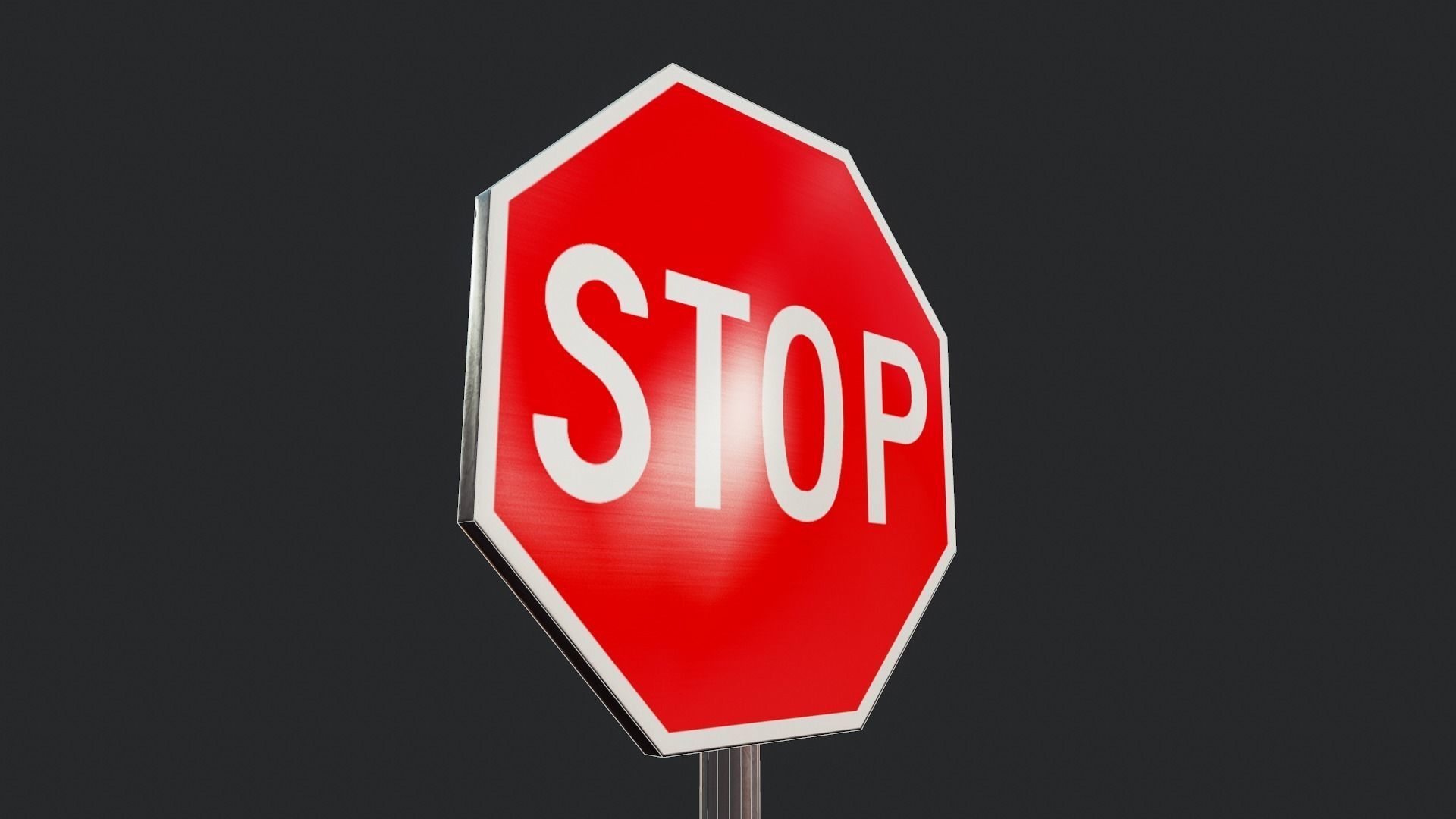 3D model Road Signs - Tutorial Included VR / AR / low-poly | CGTrader