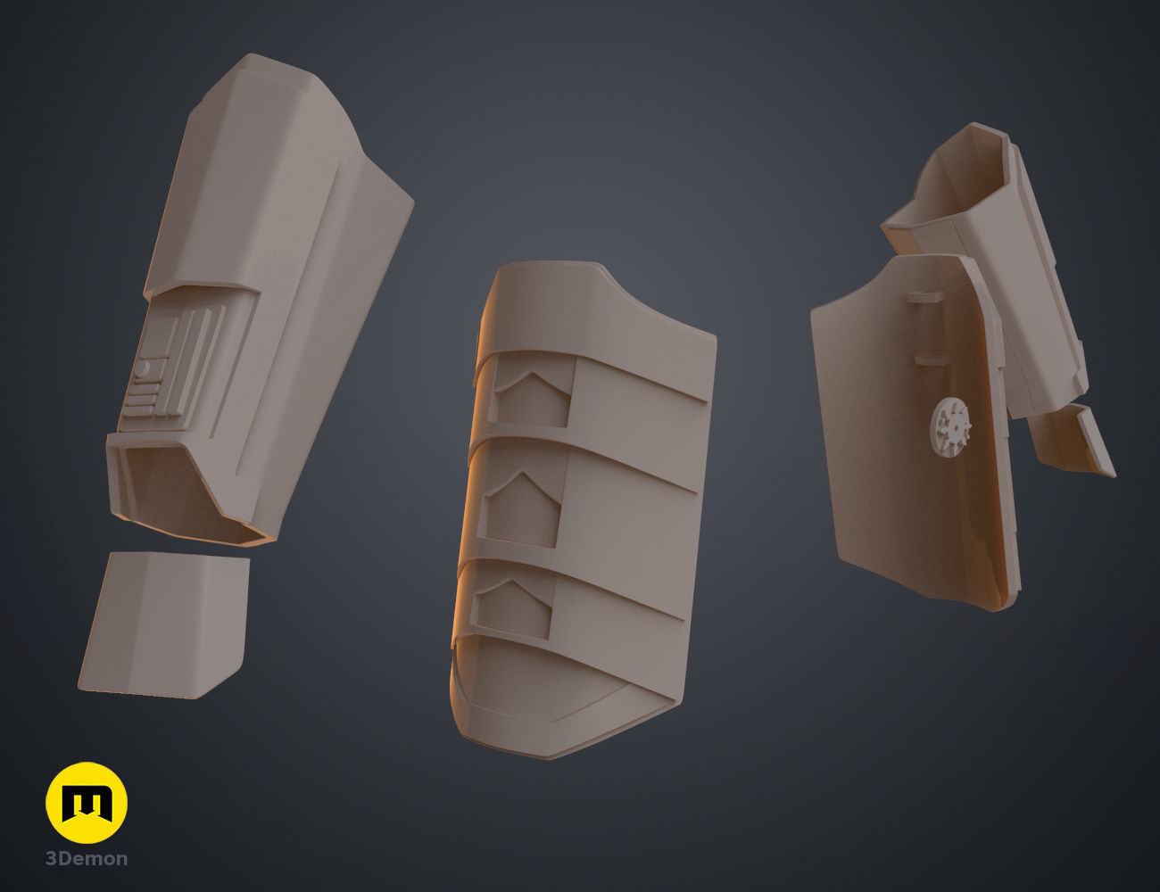 Shin Hati Cosplay Armor Star Wars Ahsoka 3D model 3D printable | CGTrader