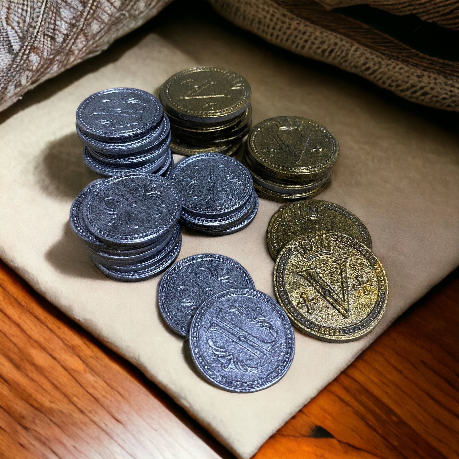 Coup coins 3D model 3D printable | CGTrader