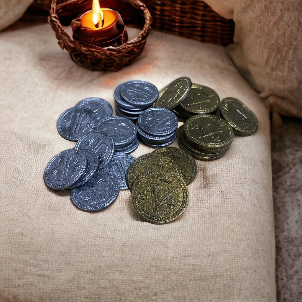 Coup coins 3D model 3D printable | CGTrader