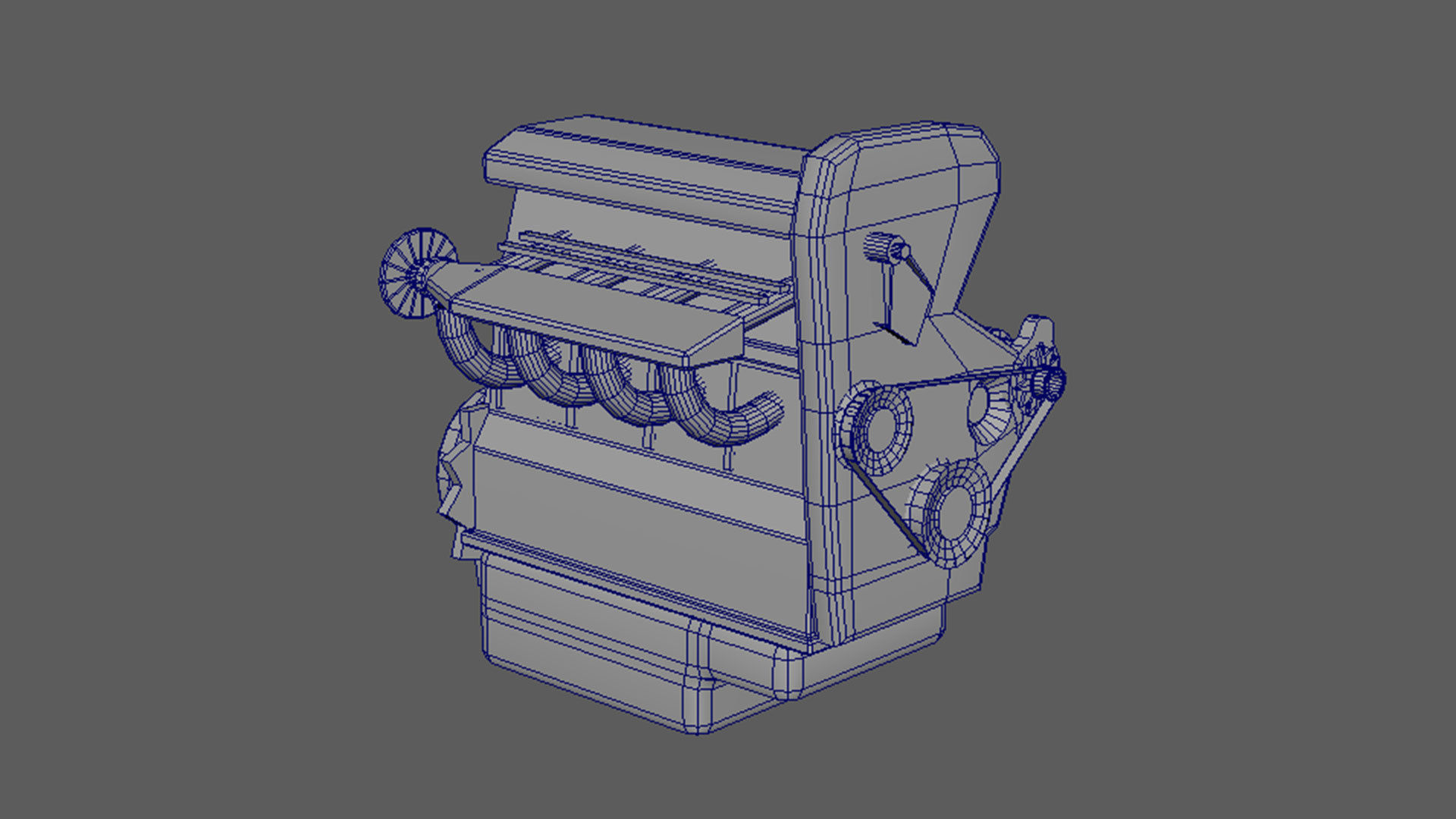 Car Engine 3D model | CGTrader