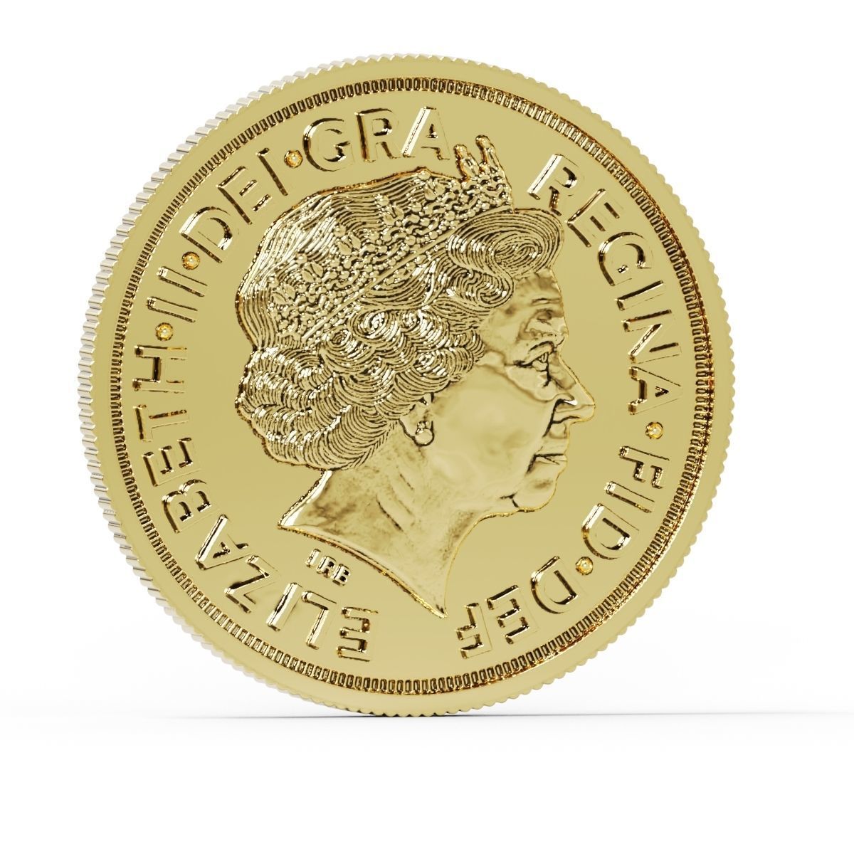 Sovereign Coin high resolution 3D model 3D model 3D printable | CGTrader