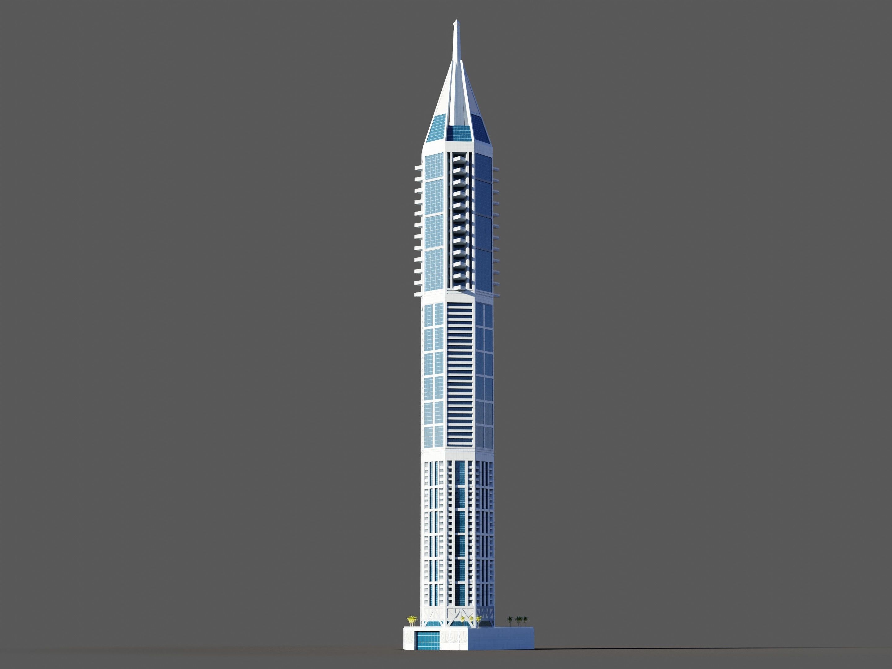 23 marina - Dubai marina 3D model | CGTrader
