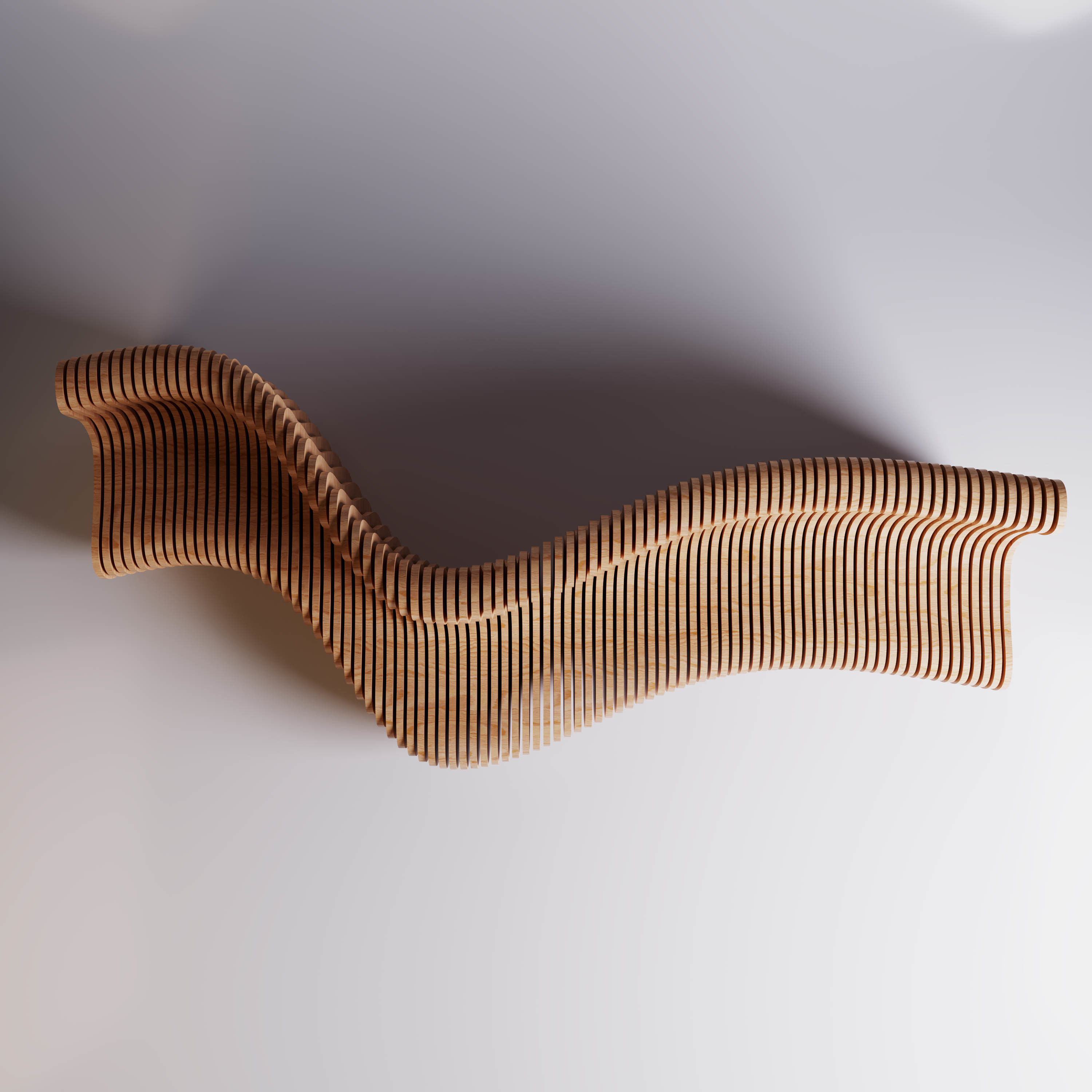 Parametric Bench 3D model | CGTrader