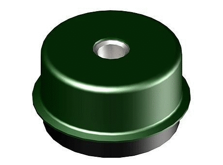 Machine Footing with Vibration Damping free 3D model | CGTrader