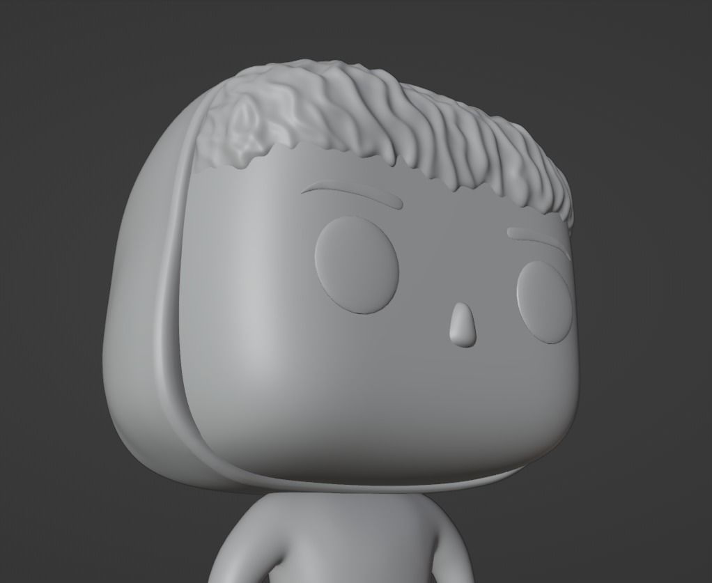 Male Funko Pop - 3D Printable free 3D model 3D printable | CGTrader