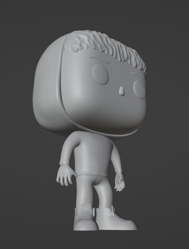 Male Funko Pop - 3D Printable free 3D model 3D printable | CGTrader