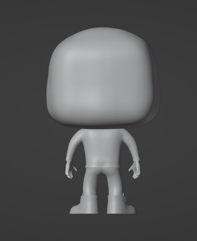 Male Funko Pop - 3D Printable free 3D model 3D printable | CGTrader