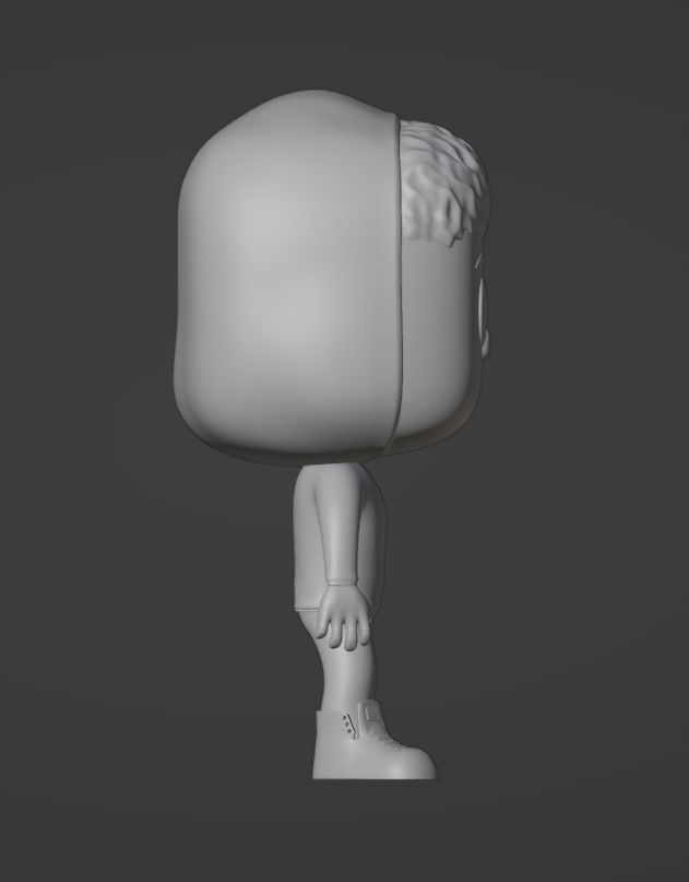 Male Funko Pop - 3D Printable free 3D model 3D printable | CGTrader
