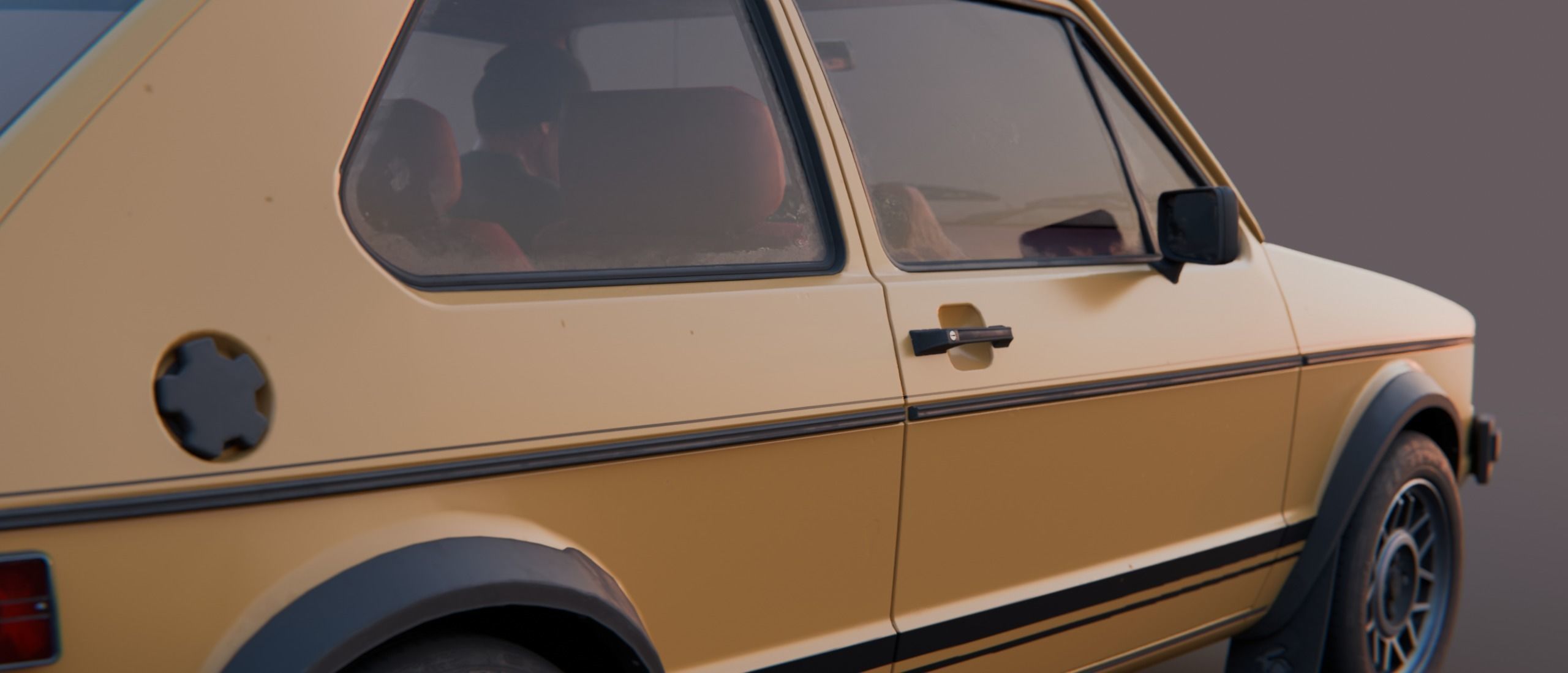 3D model 1984 VW Mk1 Rabbit GTi VR / AR / low-poly | CGTrader