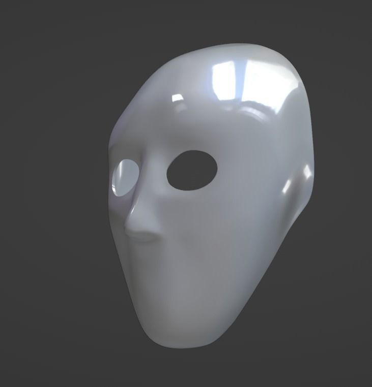 Mask - 3D Printable free 3D model 3D printable | CGTrader