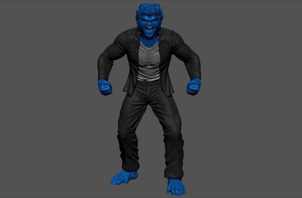 Beast of x-Men for 3D print 3D model 3D printable | CGTrader