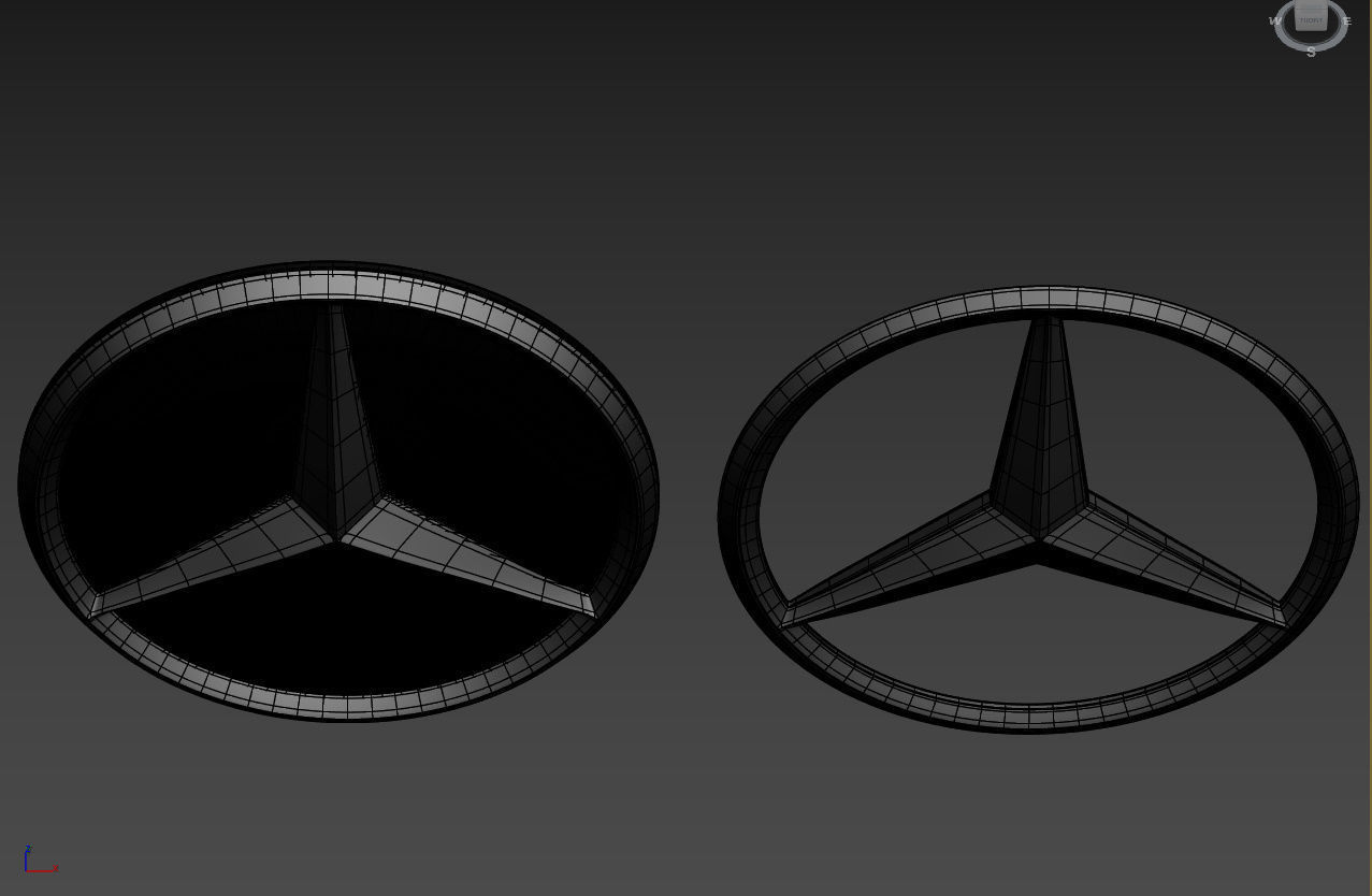 Mercedes-Benz Logo free 3D model | CGTrader