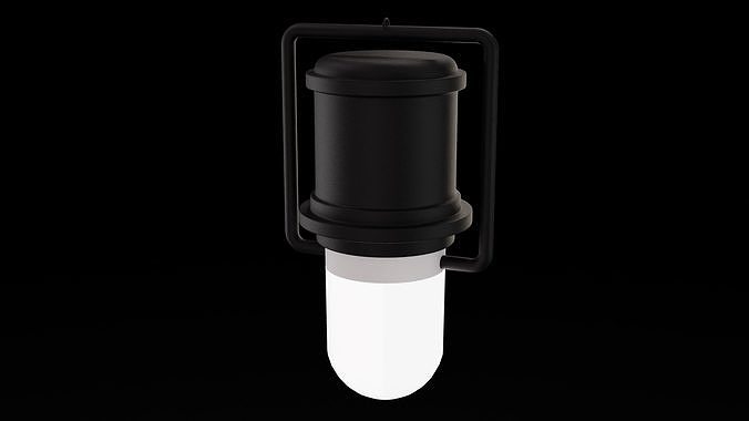 3D model Classical interior and exterior street light and garden light ...