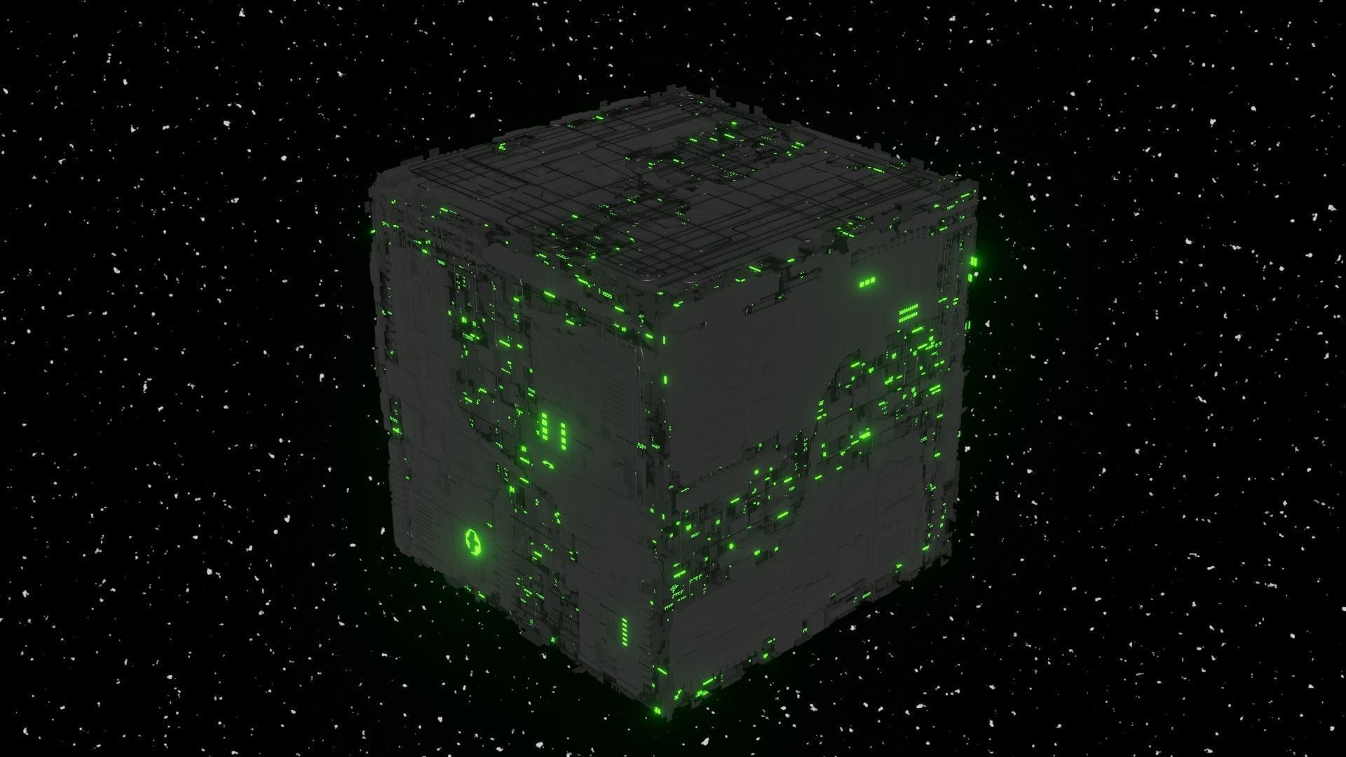 The Borg V2 3D model | CGTrader