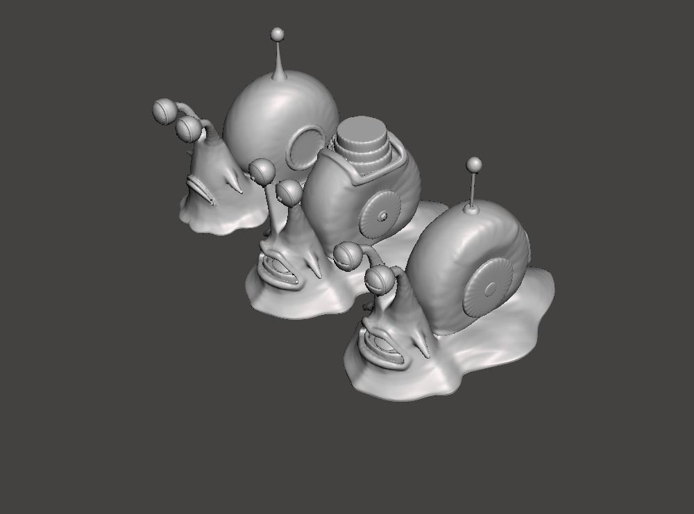 Transponder Snail 3D Model 3D model 3D printable | CGTrader