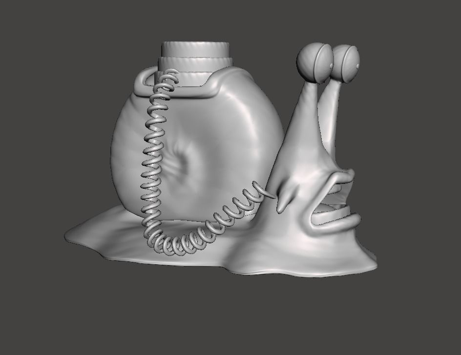 Transponder Snail 3D Model 3D model 3D printable | CGTrader